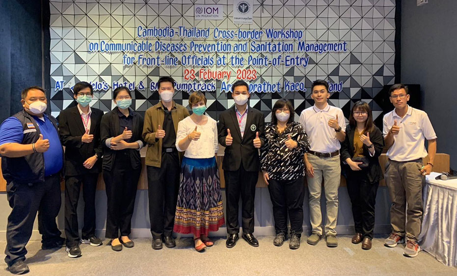 CROSS-BORDER WORKSHOP ON FOR FRONTLINE POE AND CIQ OFFICERS ON COMMUNICABLE DISEASES PREVENTION ...